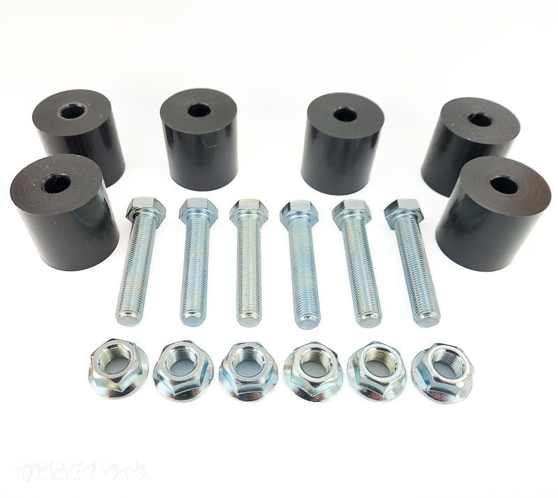 QIKAZZ Front Shock Tower Spacer Kit for Nissan Patrol GQ / GU - 40mm