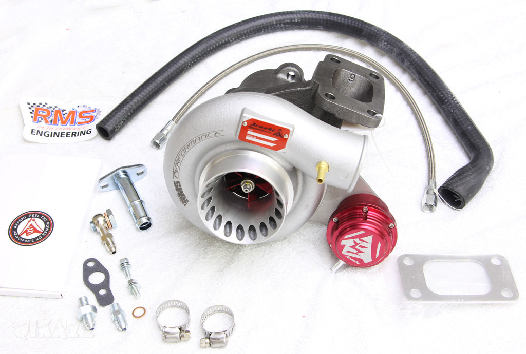 RMS Performance Arashi TD05 H/M 18g 6cm Billet Wheel Turbo Kit for Nis