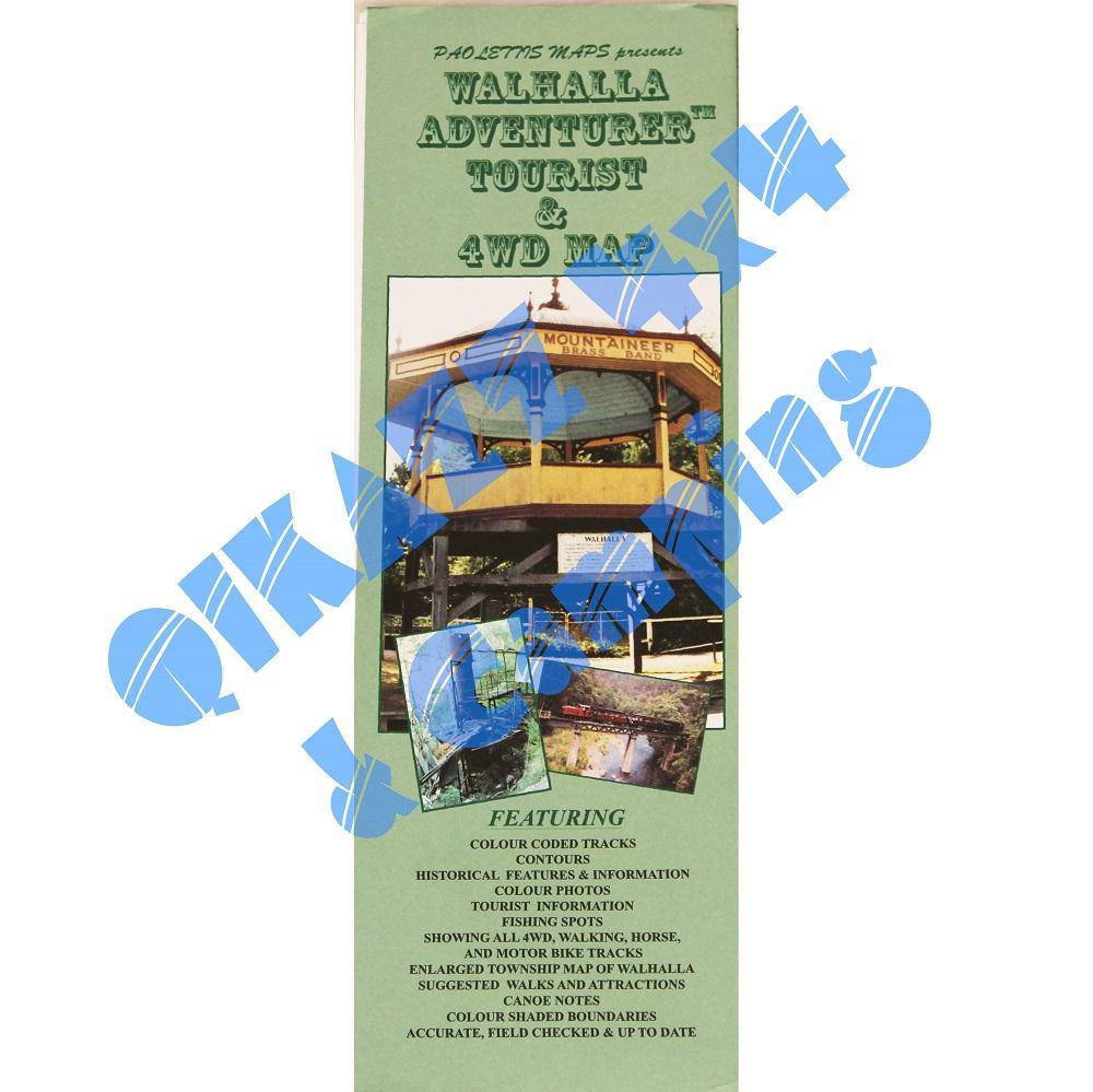 Adventurer Maps - Walhalla Adventurer Tourist and 4wd Map